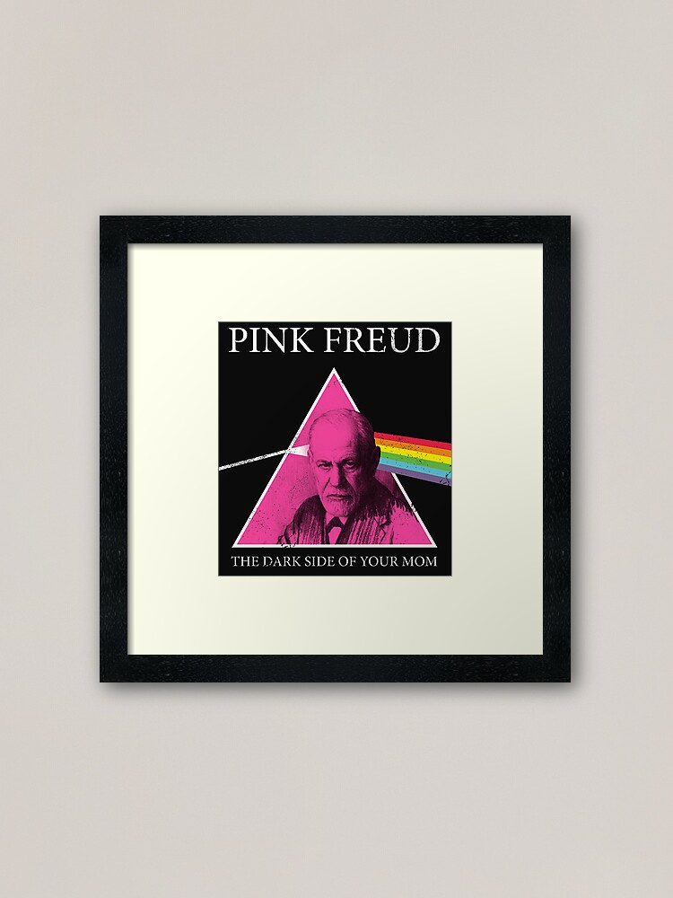 "Pink Freud " Framed Art Print for Sale by liggettlinda | Redbubble