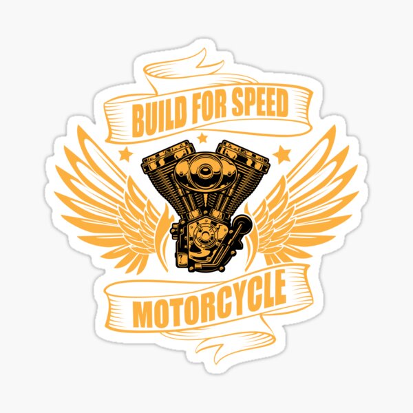 "Build for speed " Sticker for Sale by TAKIO-76 | Redbubble