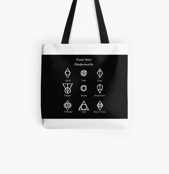 "Thieves Guild Symbols/Know Your Symbols" Tote Bag by MeganAK94 | Redbubble