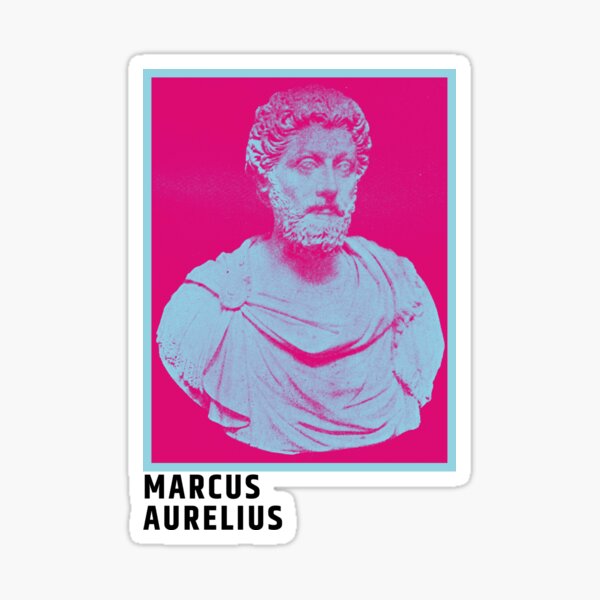 "Marcus Aurelius" Sticker for Sale by StoicStyle | Redbubble