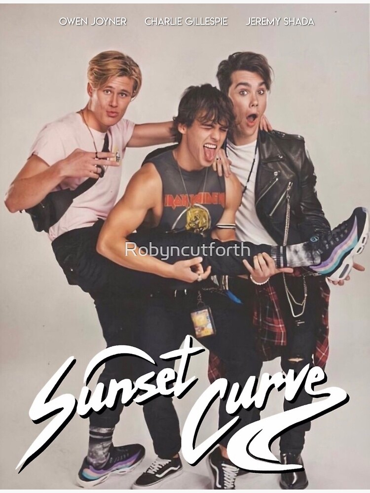 "Sunset Curve album poster" Photographic Print by Robyncutforth | Redbubble