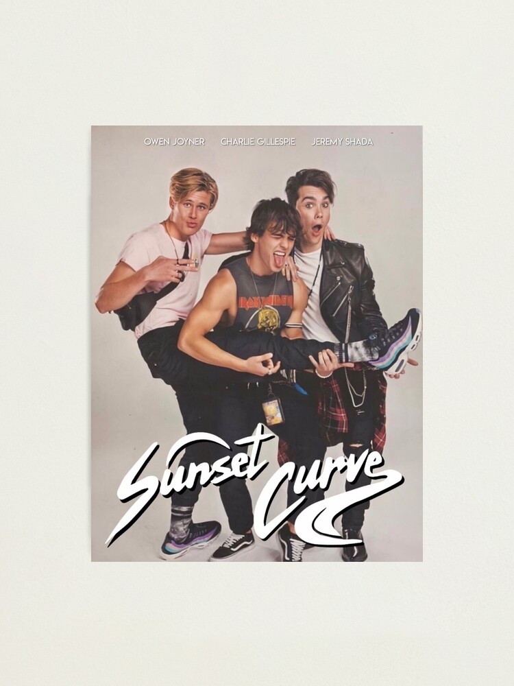 "Sunset Curve album poster" Photographic Print for Sale by ...