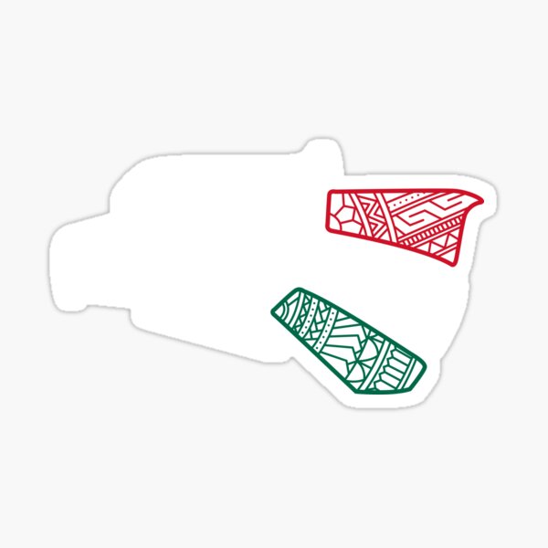 "Mexico Flag - Mexican Eagle Aztec Style" Sticker by anziehend | Redbubble