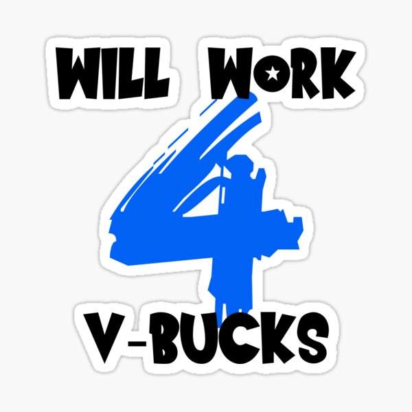 V Bucks Stickers | Redbubble