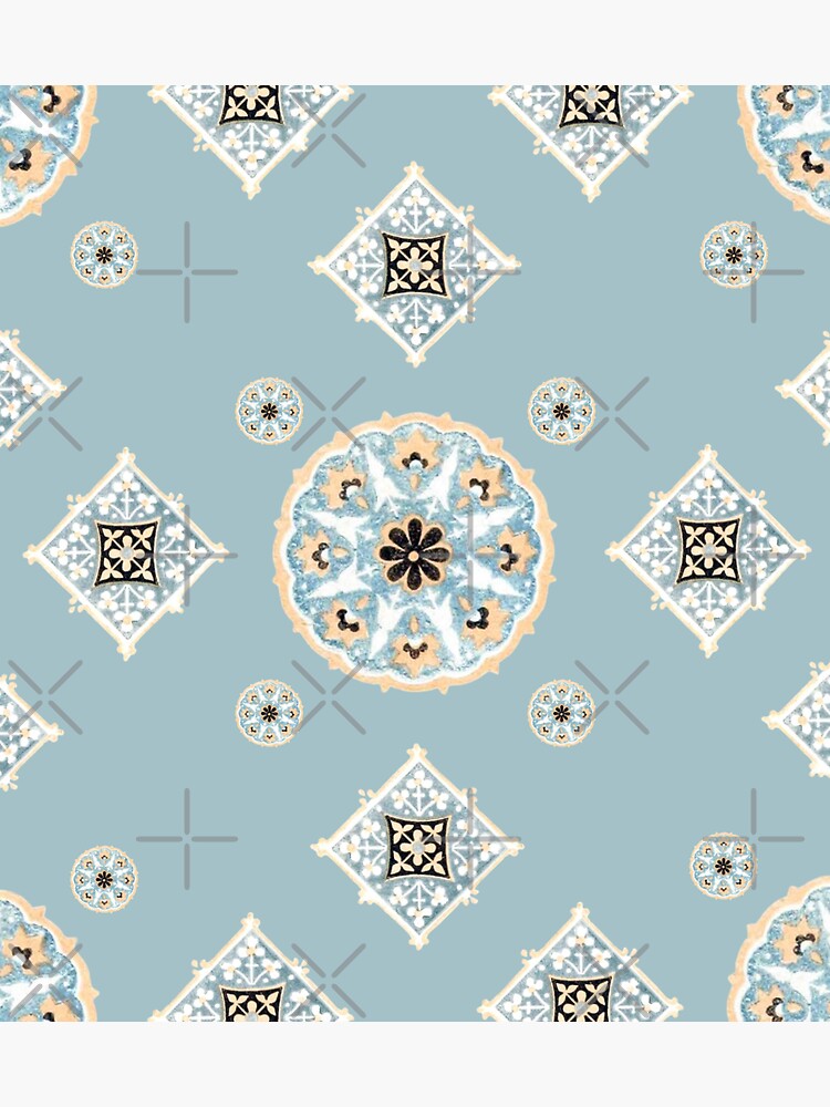 "Victorian Block Print Design" Sticker for Sale by AVBDesigns20 | Redbubble