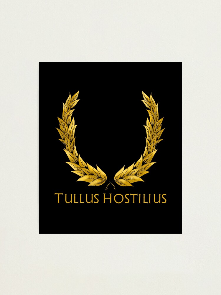 "Tullus Hostilius - Ancient Roman King - History Of Rome" Photographic ...