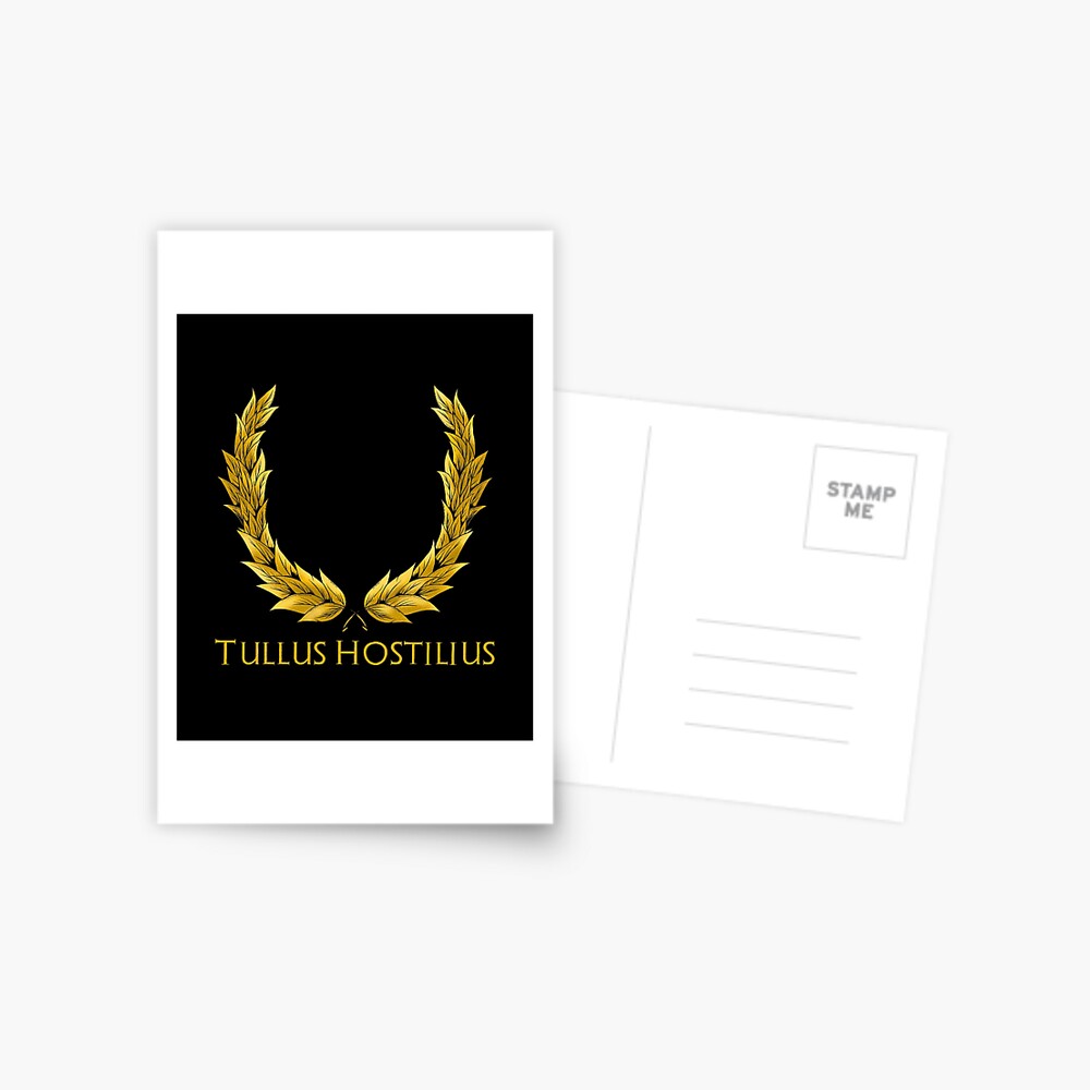 "Tullus Hostilius - Ancient Roman King - History Of Rome" Postcard by ...