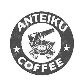 "Anteiku Coffee Vintage" Sticker for Sale by VintageAnime | Redbubble