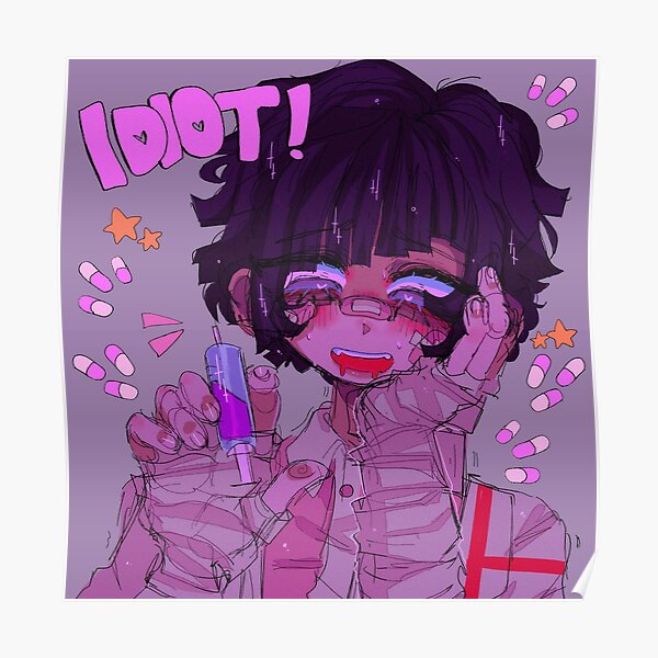 "Genderbent Mikan" Poster by cosmixxnebula | Redbubble