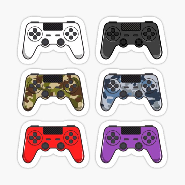 "Game Controllers" Sticker by hixonhouse | Redbubble