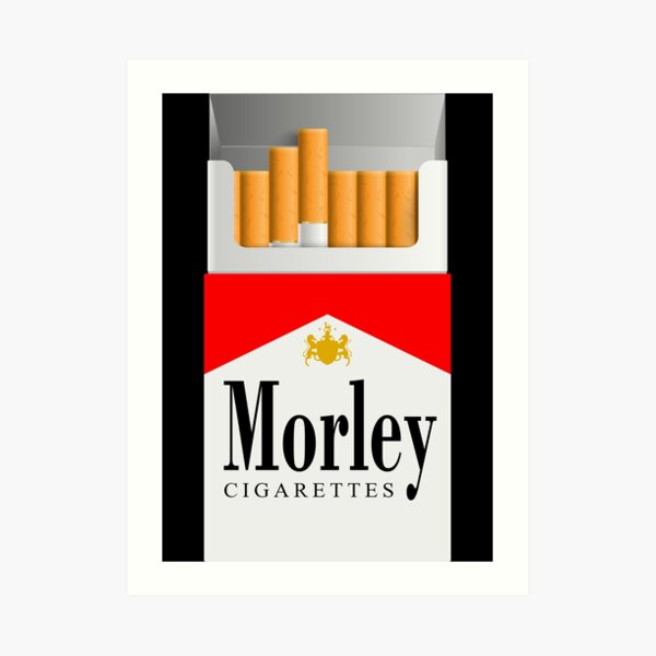"Morley Cigarette Pack" Art Print for Sale by WillianRosa | Redbubble