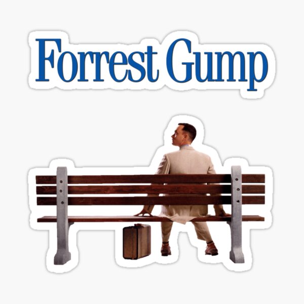 Forrest Gump Stickers | Redbubble