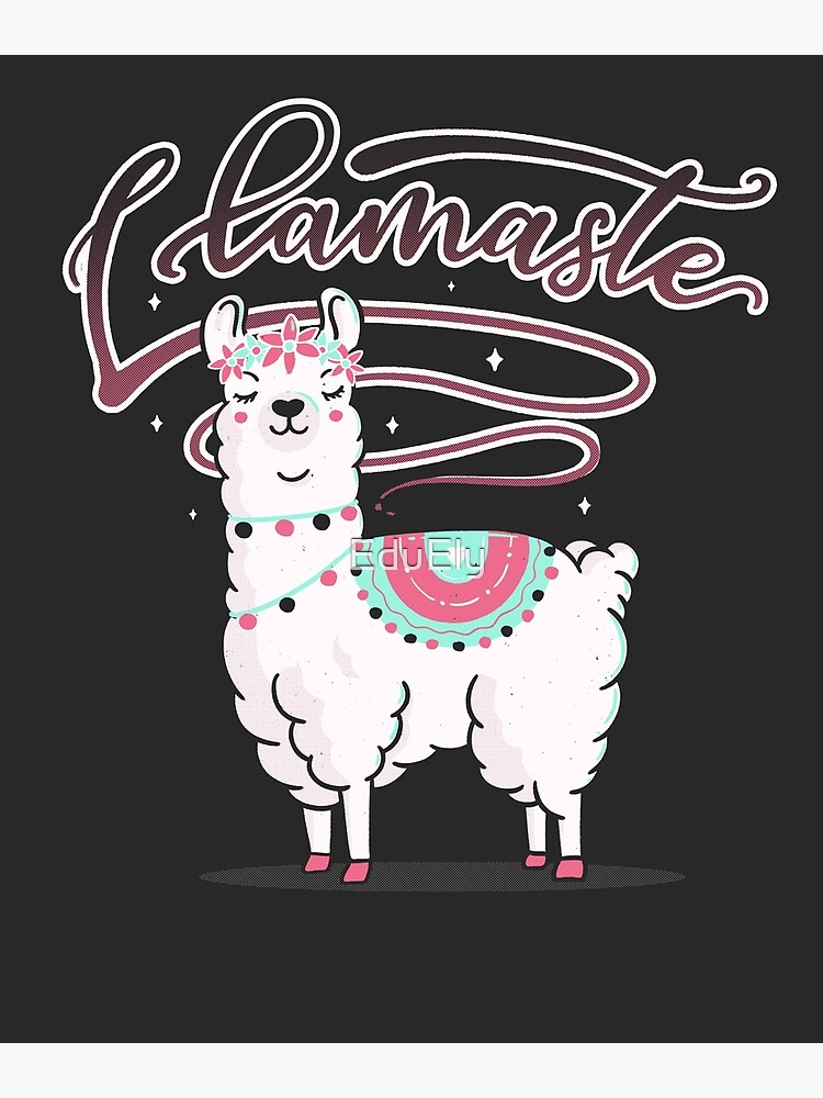 "Llamaste" Canvas Print for Sale by EduEly | Redbubble