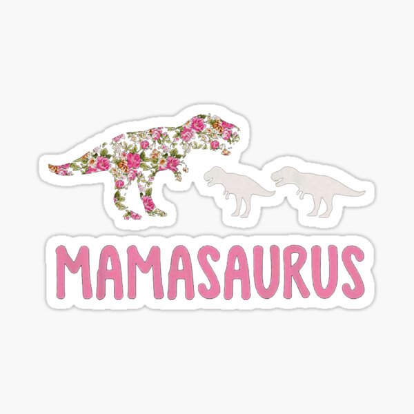 "Mamasaurus T Rex" Sticker for Sale by andrewmendelson | Redbubble