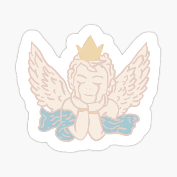 "angel sticker" Sticker by AestheticArtzy | Redbubble