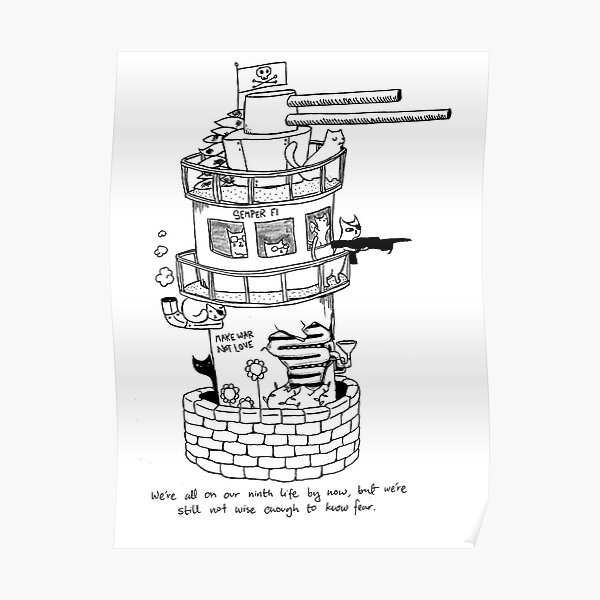 "Outpost" Poster by MissFiatLux | Redbubble