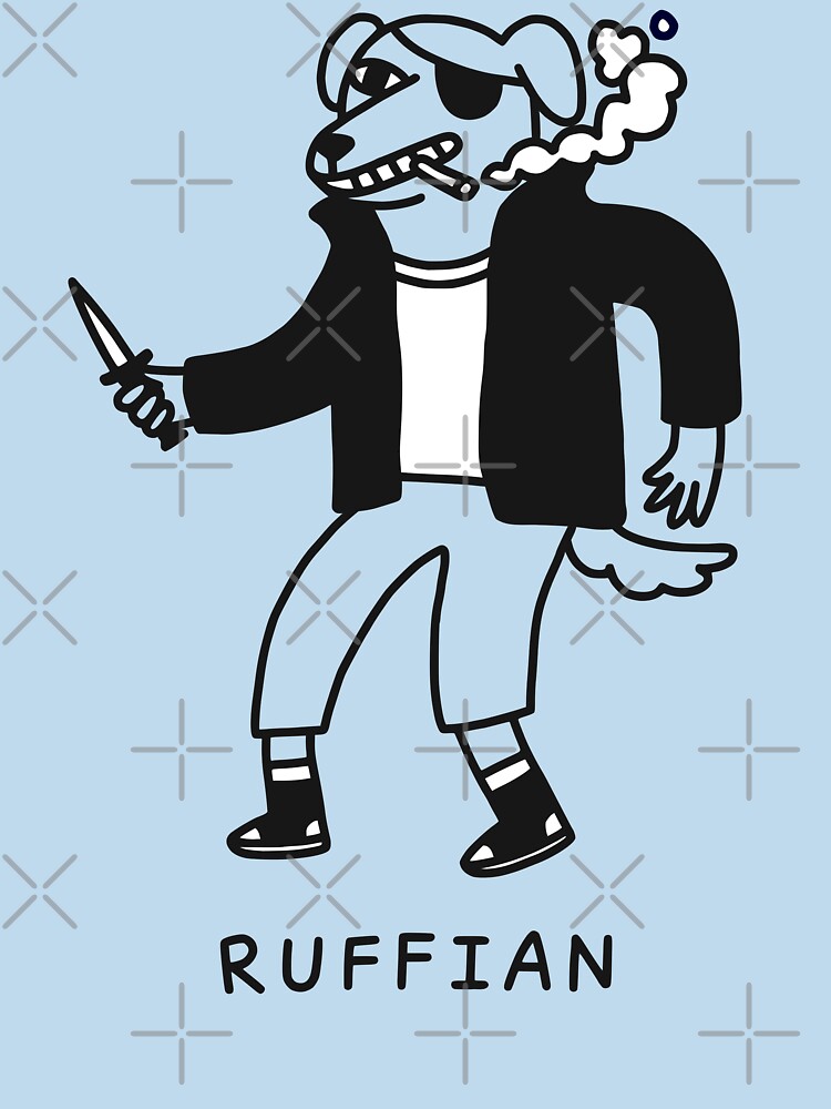 "Ruffian" Essential T-Shirt for Sale by obinsun | Redbubble