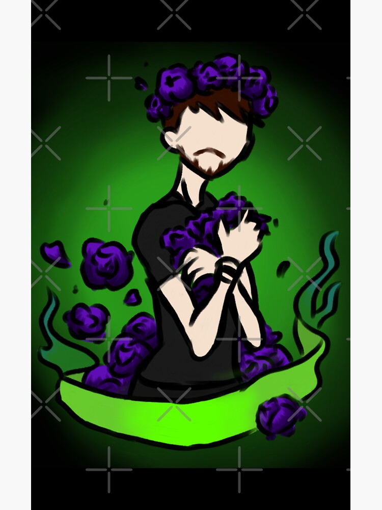 "Flower Sean" Sticker by KeeKa-FeeFa | Redbubble