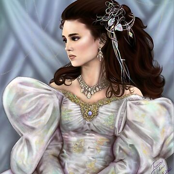 "Labyrinth Sarah in her Masquerade Costume" Art Print for Sale by ...