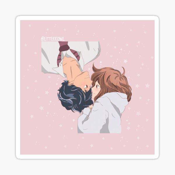 "Ao Haru Ride" Sticker for Sale by LittleeOwl | Redbubble