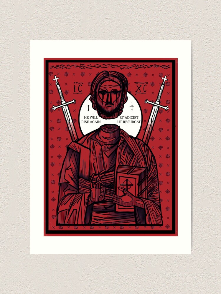 "Iconography - He Will Rise Again (Alternative)" Art Print for Sale by ...