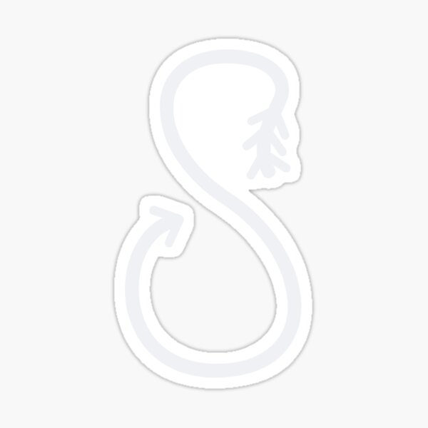 "''S'' arrow initial " Sticker by Alphaheads | Redbubble
