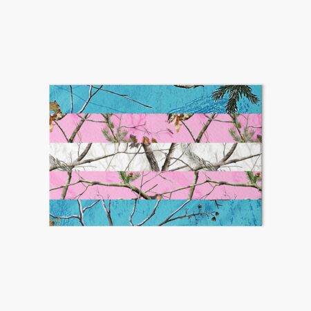 "Camo Transgender Pride Flag" Art Board Print for Sale by ...