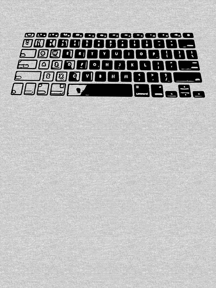 "Computer Keyboard" T-shirt for Sale by davidcaddy | Redbubble | pc t ...