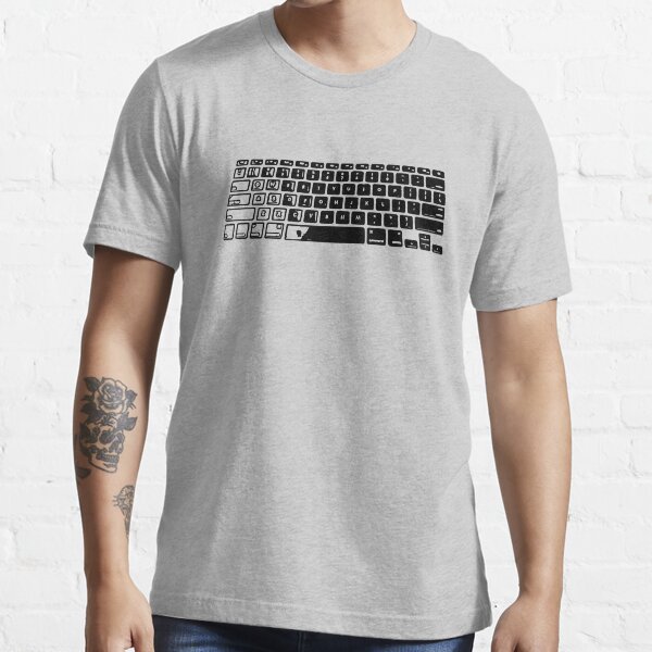 "Computer Keyboard" T-shirt for Sale by davidcaddy | Redbubble | pc t ...