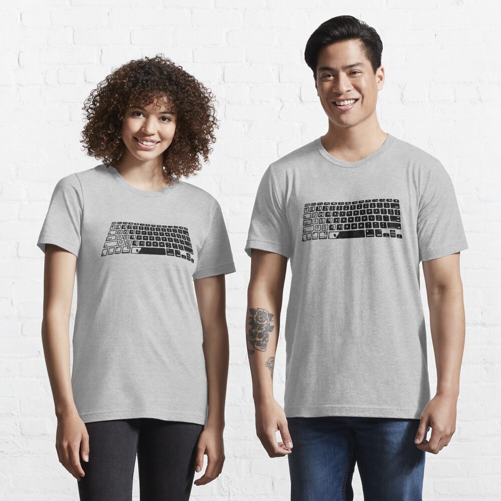 "Computer Keyboard" T-shirt for Sale by davidcaddy | Redbubble | pc t ...