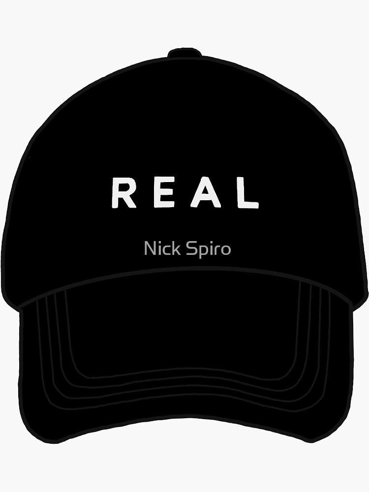 "NF Real Hat" Sticker for Sale by Spiro32 | Redbubble