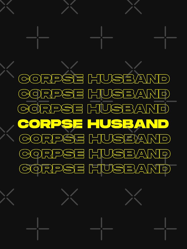 "corpse husband" T-shirt for Sale by chaimael | Redbubble | corpse ...