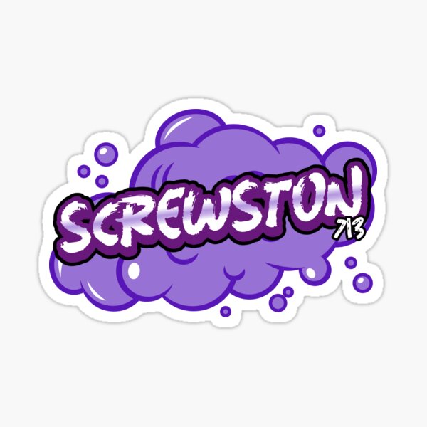 "SCREWSTON 713" Sticker for Sale by mademan3 | Redbubble