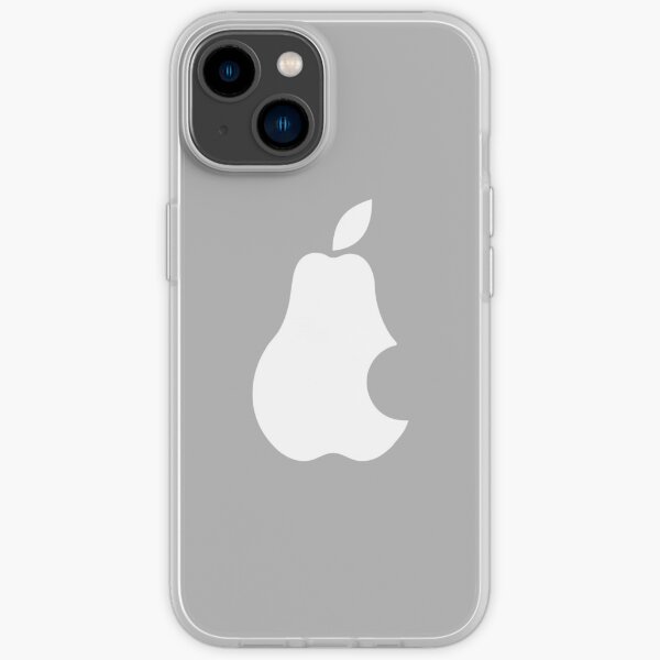 Funda de iPhone «Mordida de pera» de sherman0815 | Redbubble