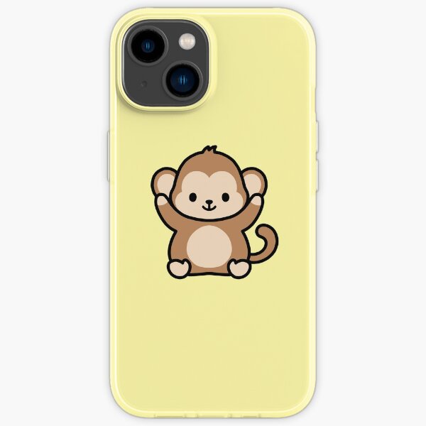 "Monkey" iPhone Case for Sale by littlemandyart | Redbubble