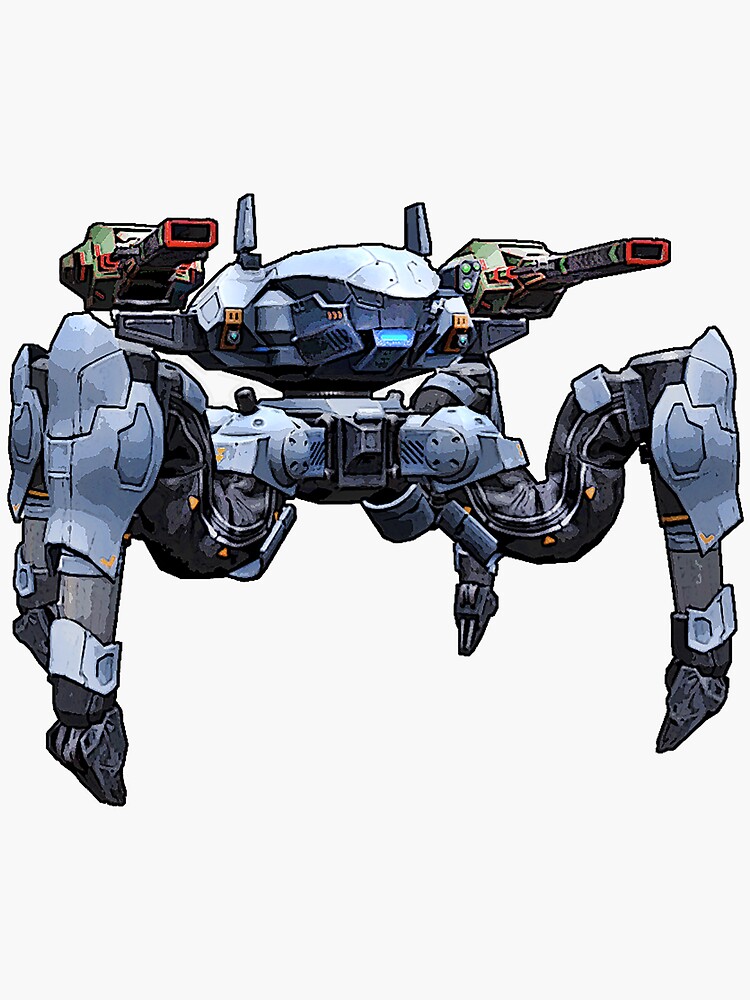"War Robots - JAEGER" Sticker for Sale by baba-yaga | Redbubble