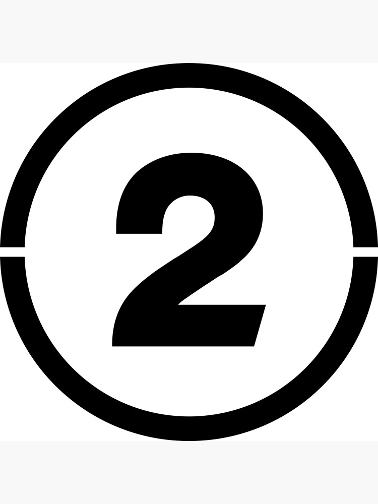 "tom clancy's the division 2 ring logo (all black)" Poster by ...