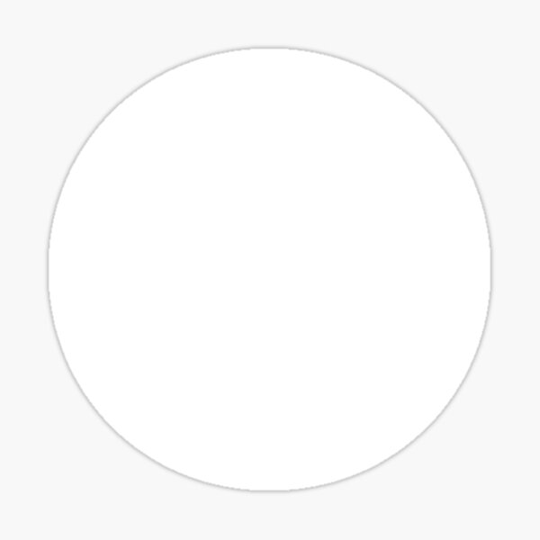 "tom clancy's the division 2 ring logo (all white)" Sticker for Sale by ...