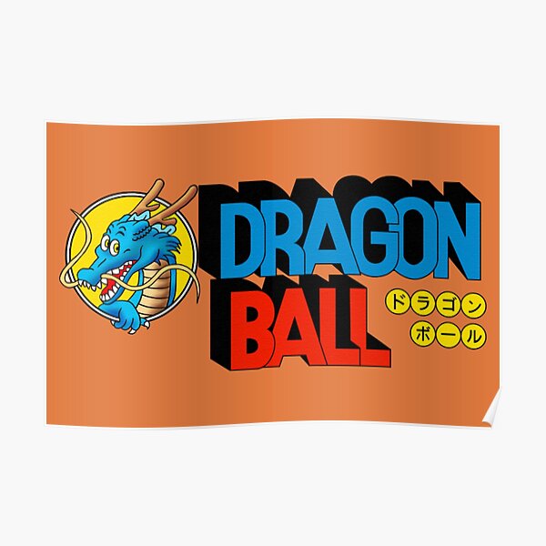 Dragon Ball Logo Posters | Redbubble