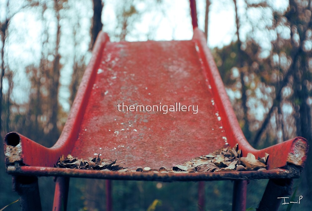 "Rusty Slide" by maddmoniart | Redbubble