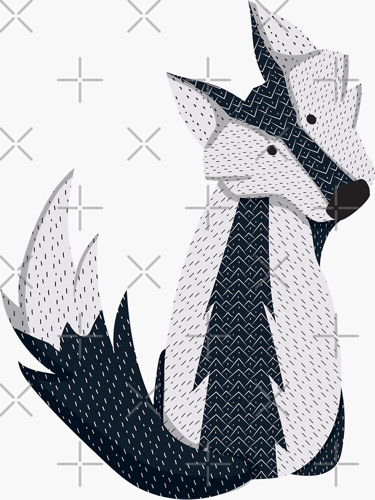 "Cute Wolf" Sticker for Sale by AkelaDarkWolf | Redbubble