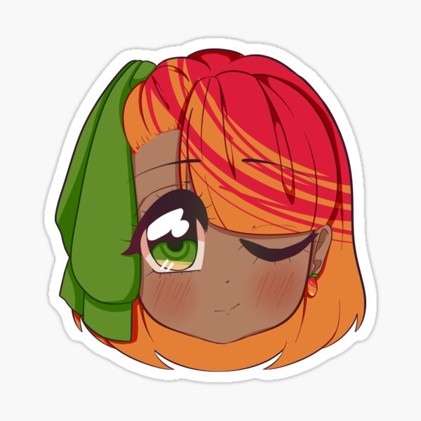 "Chibi Mango" Sticker for Sale by Minty-Tea | Redbubble