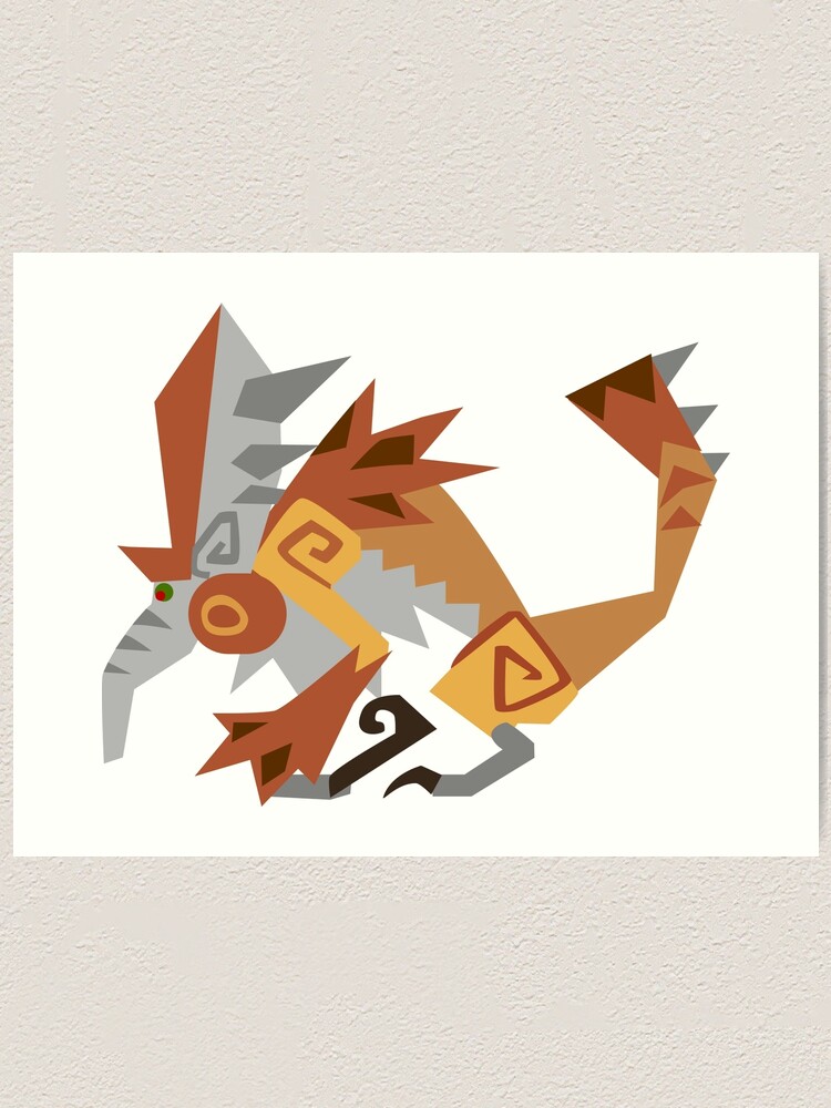 "Monster Hunter Kecha Wacha" Art Print for Sale by Elisa88 | Redbubble