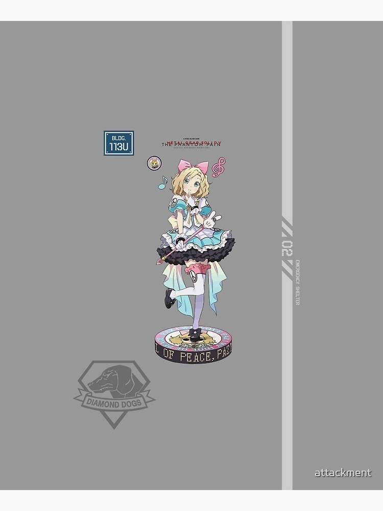 "MGSV: The Phantom Pain - Paz Poster" Poster for Sale by attackment ...