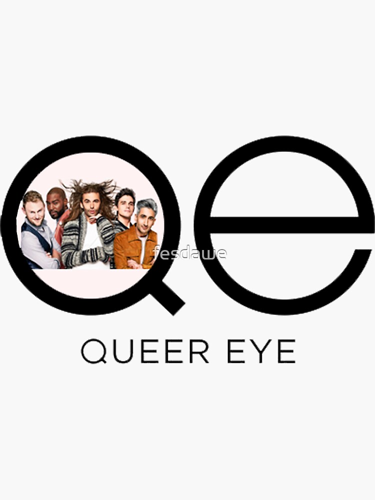 "Queer eye tv series" Sticker by fesdawe | Redbubble