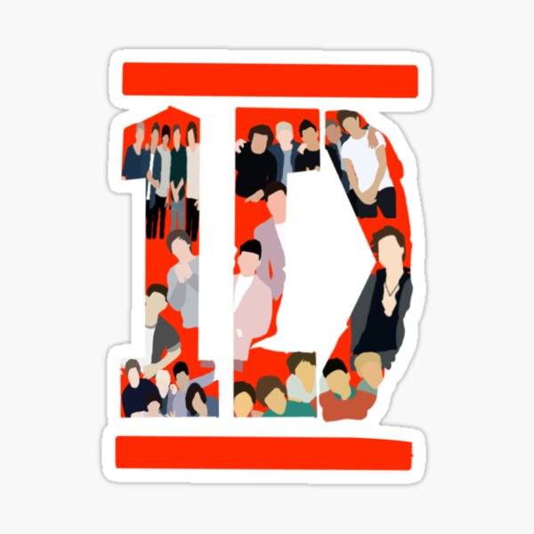 "One Direction" Sticker for Sale by Cutiestickers5 | Redbubble