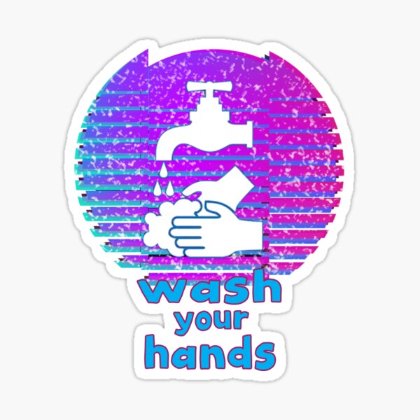 Please Wash Your Hands Stickers | Redbubble