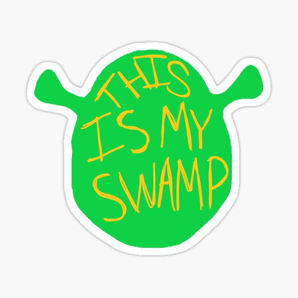 This Is My Swamp Stickers | Redbubble