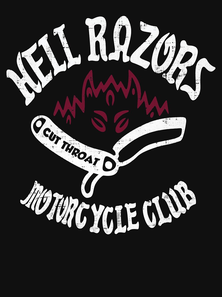 "Hell Razors Motorcycle Club " Essential T-Shirt for Sale by RiskySuit ...