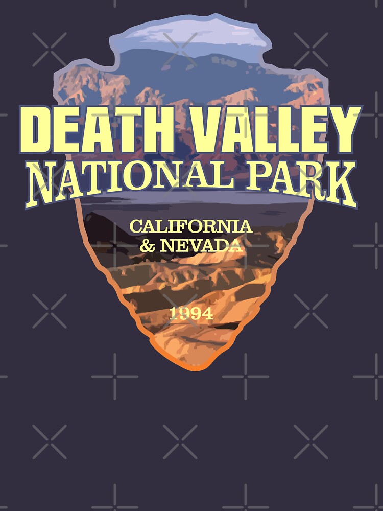 "Death Valley National Park (arrowhead)" T-shirt for Sale by ...
